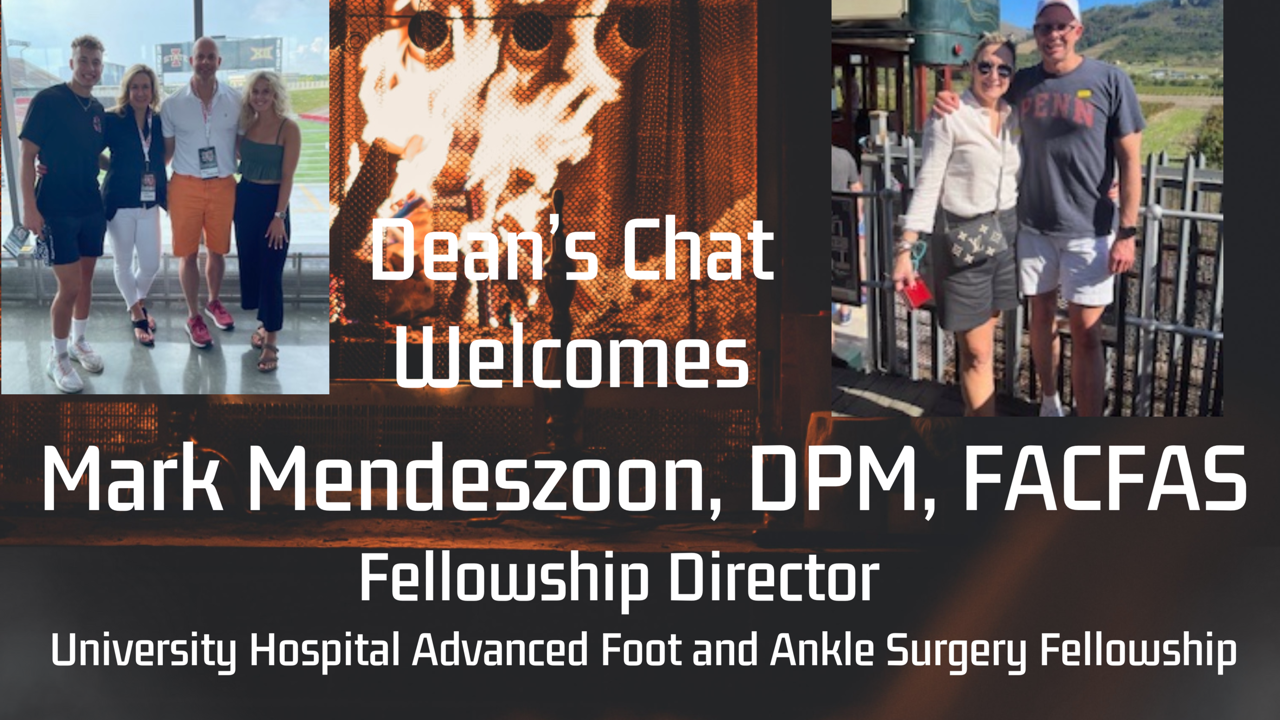 Ep. 79 – Mark Mendeszoon, DPM, FACFAS, Fellowship Director/Mentor/Coach ...